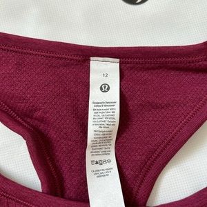 lululemon athletica | Tops | Lululemon Ebb To Street Cropped Racerback ...